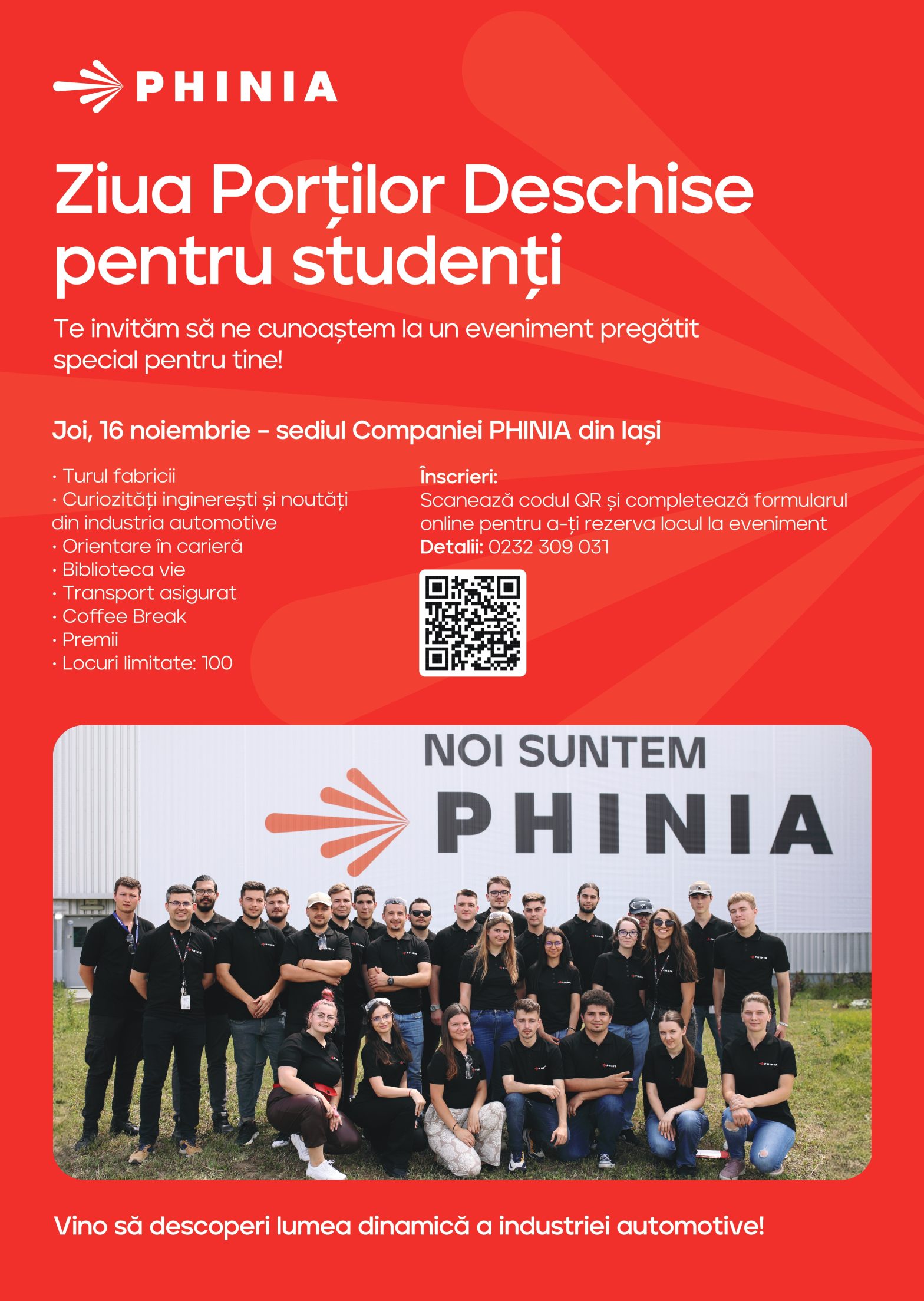 afis 2 _ PHINIA Open Doors – Facultatea Construcţii de Maşini și ...